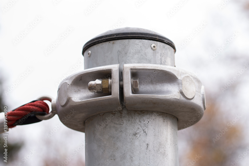 Mechanical elements of fasteners close-up Stock Photo | Adobe Stock