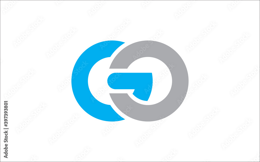 Illustration vector graphic of letter GO icon logo design template ...
