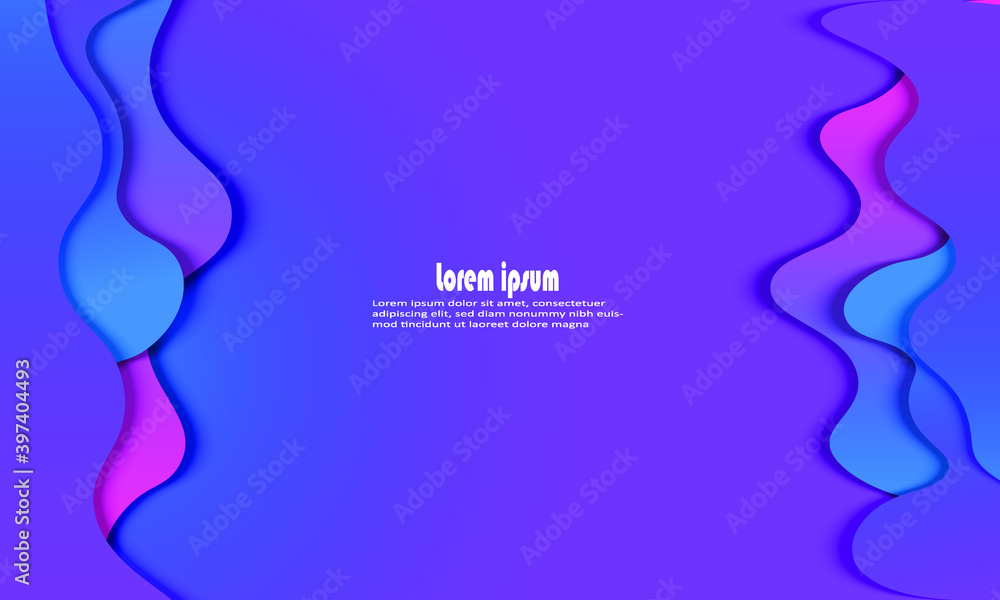 cool abstract fluid liquid background with multicolor and free space ...