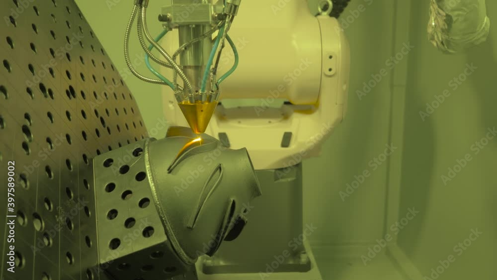 Direct metal deposition - advanced additive laser melting and powder ...