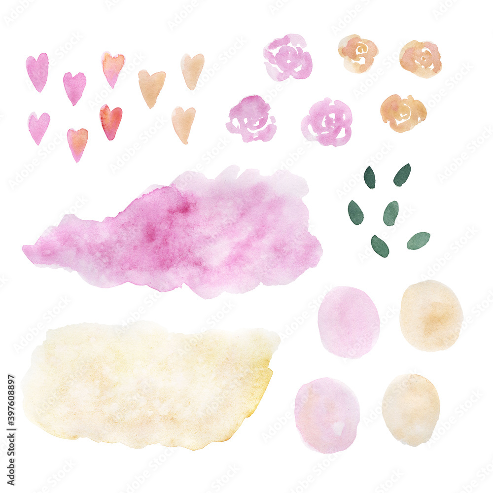 Valentines day clipart watercolor couple, Family clipart Hand drawn ...