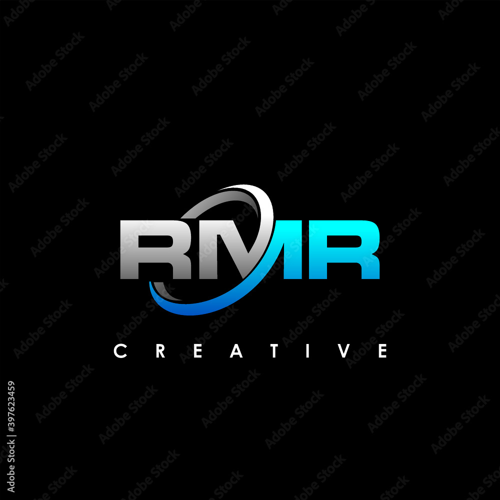 RMR Letter Initial Logo Design Template Vector Illustration Stock ...