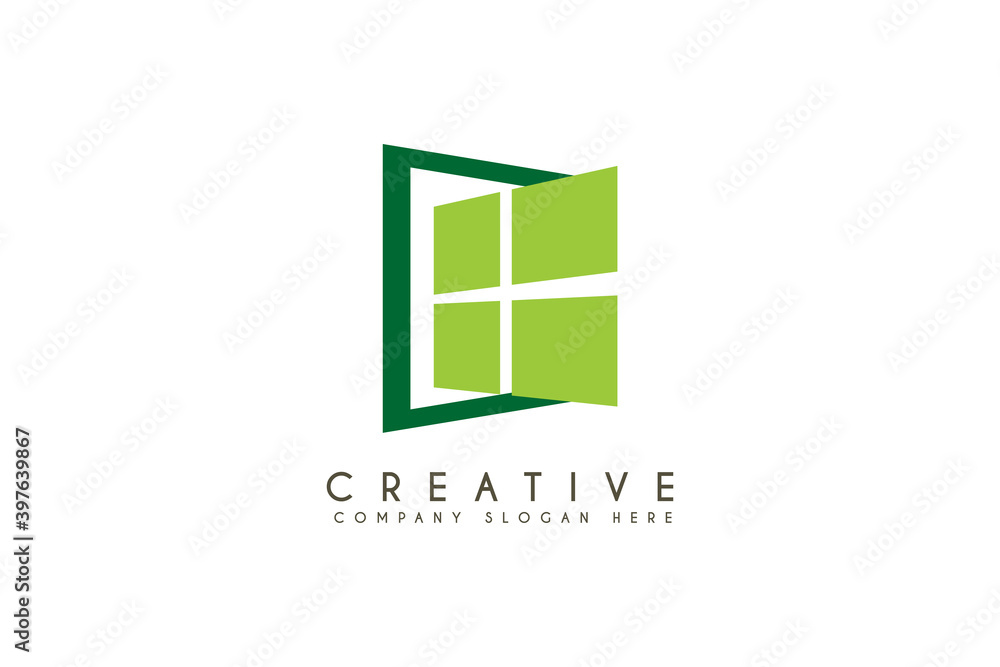 Windows logo design template element. Windows icon design. Suitable for ...