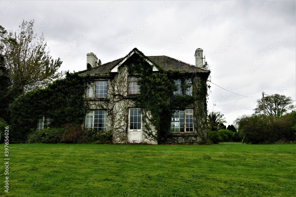 Foto de A house that becomes one with nature at the rural Irland. Some ...