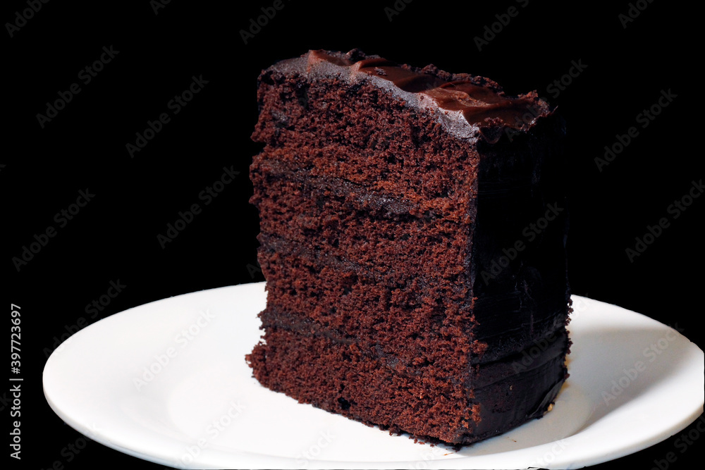 Rebanada de pastel Stock Photo | Adobe Stock