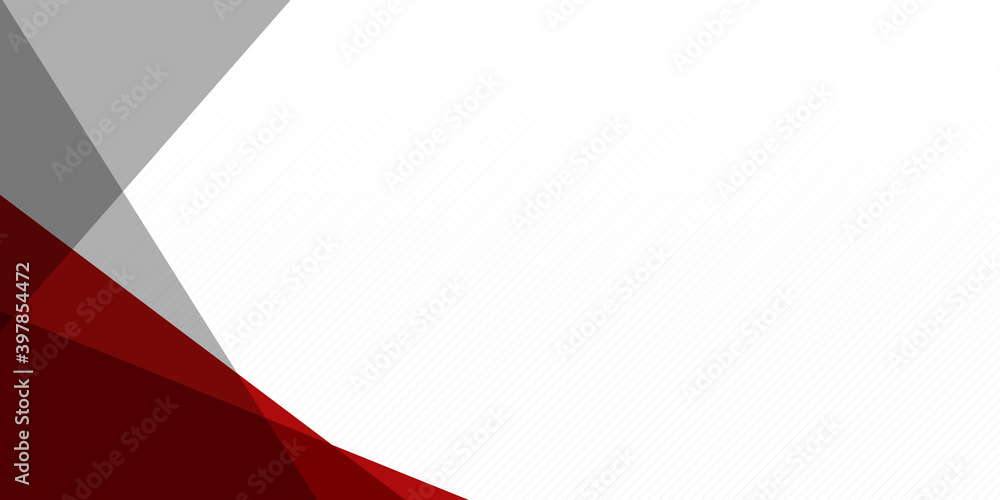 Abstract Red Gray Grey Arrow White Blank Space Design Modern Futuristic Background Vector