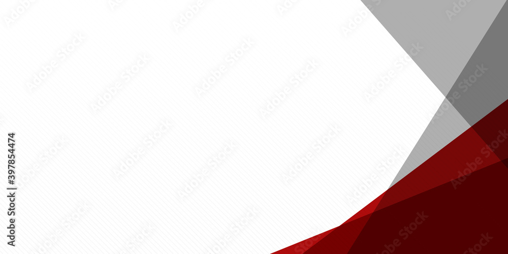 Abstract red gray grey arrow white blank space design modern futuristic ...