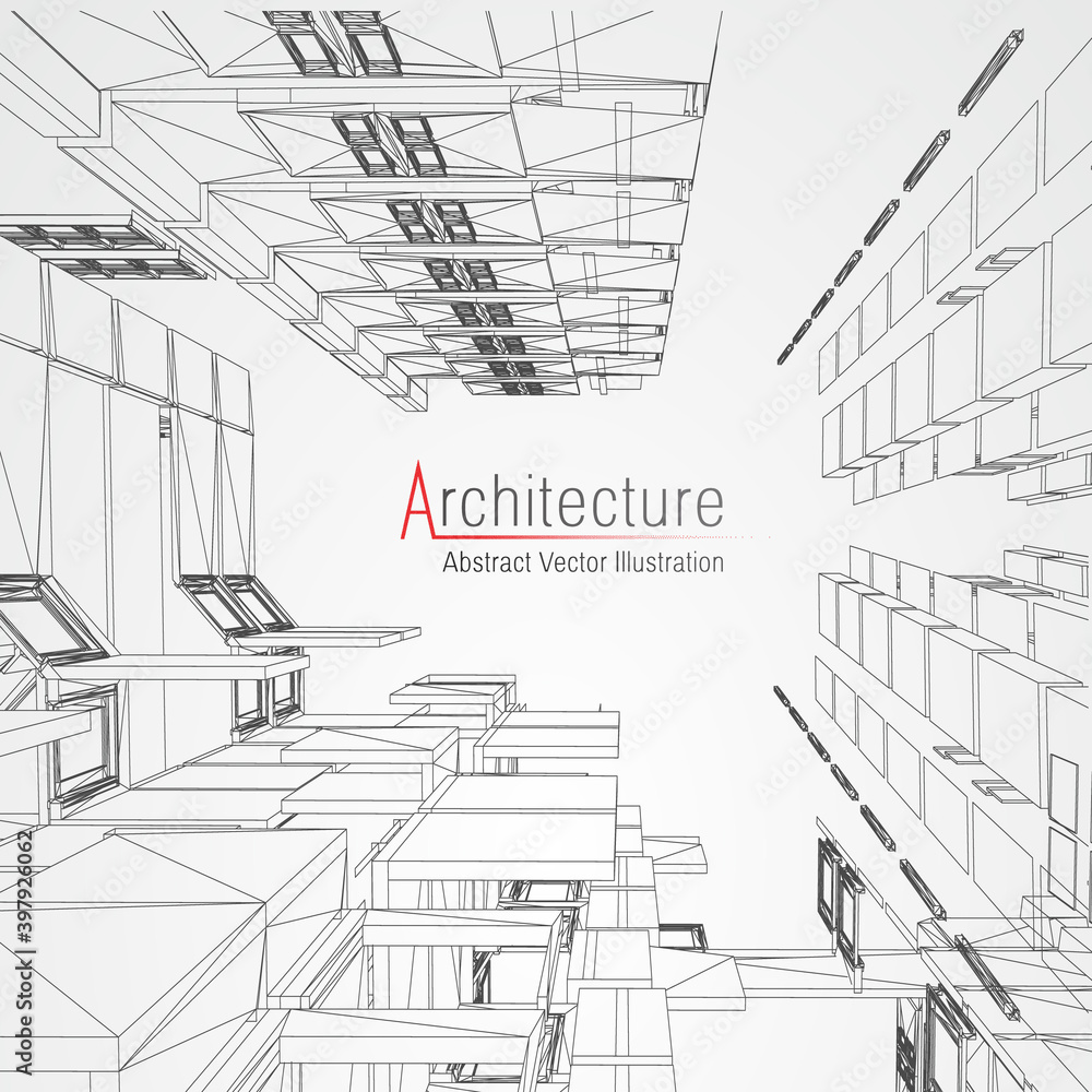 Geometric Architecture Sketch