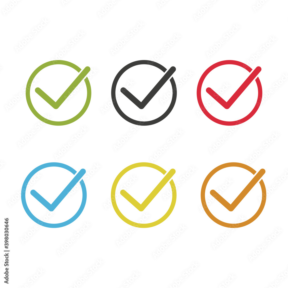 Vetor de Check mark. Vector do Stock | Adobe Stock