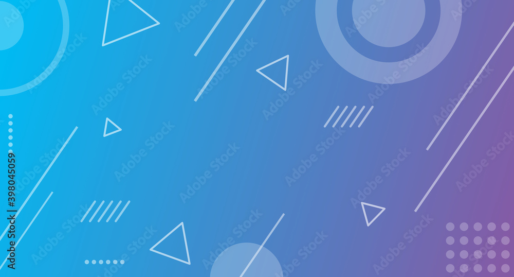 Gradient geometric shape background Premium Vector illustration Stock ...