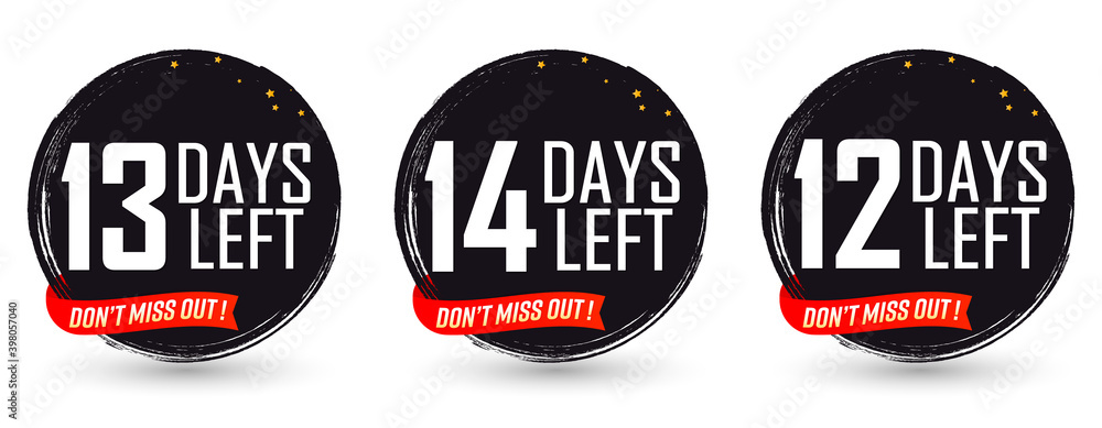 12 Days Left Countdown