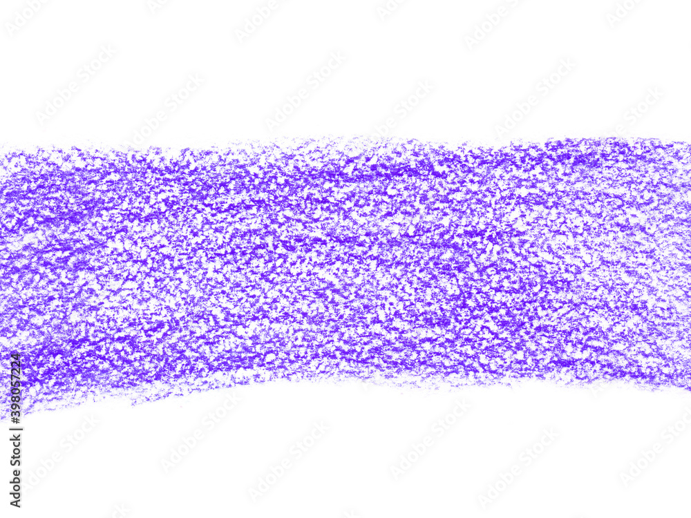 Pencil purple line on white background. Purple color sketch grunge ...