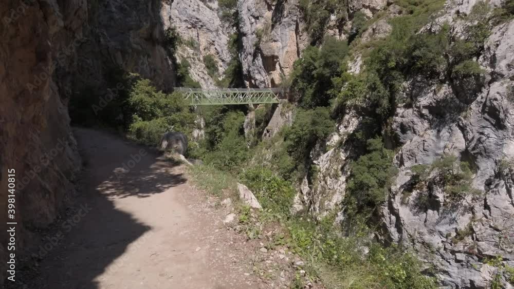 The Cares Route, placed in the very heart of Picos de Europa National ...
