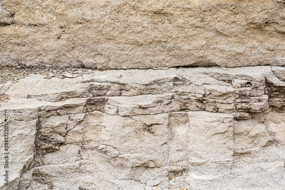Sedimentary rock layers texture background Stock Photo | Adobe Stock