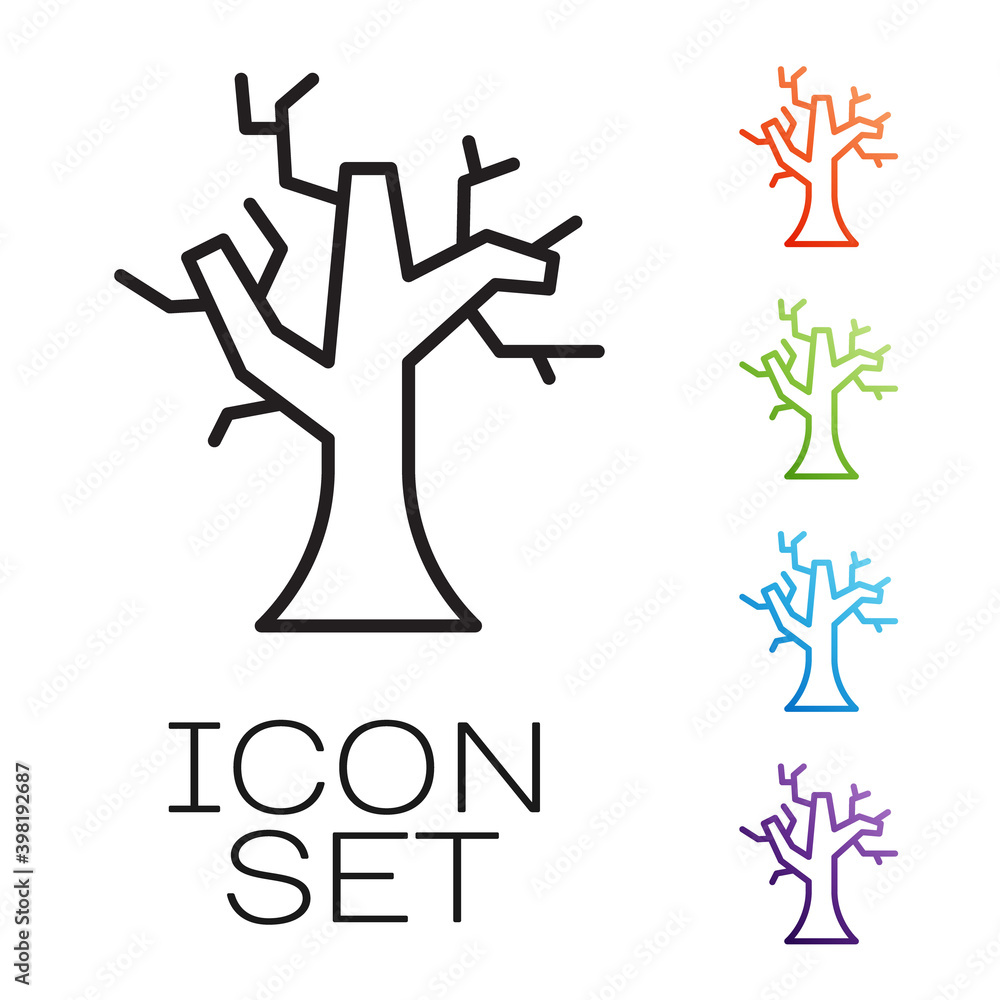 Withered Tree Vector