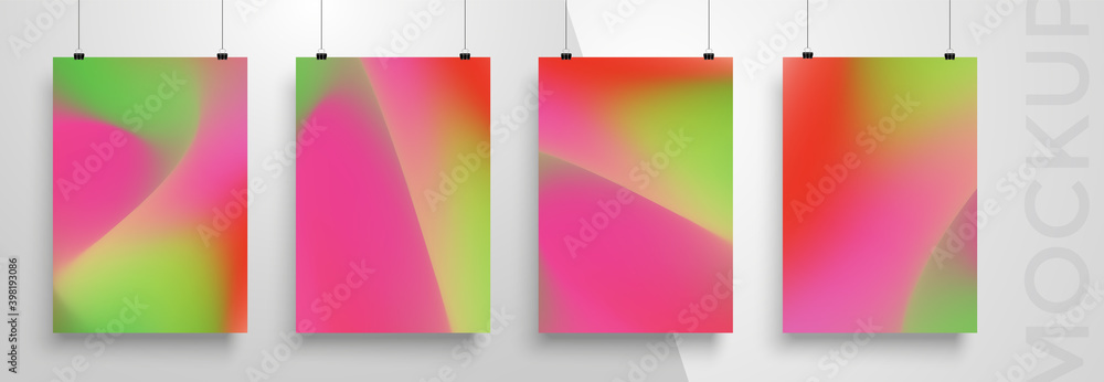 Poster template. Easy to adapt to brochure, annual report, magazine ...