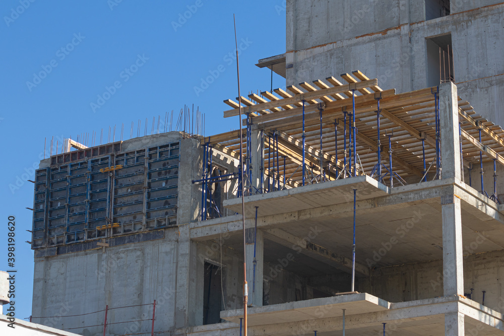 Installation of the Ceiling in A Multi-Storey Building Under ...