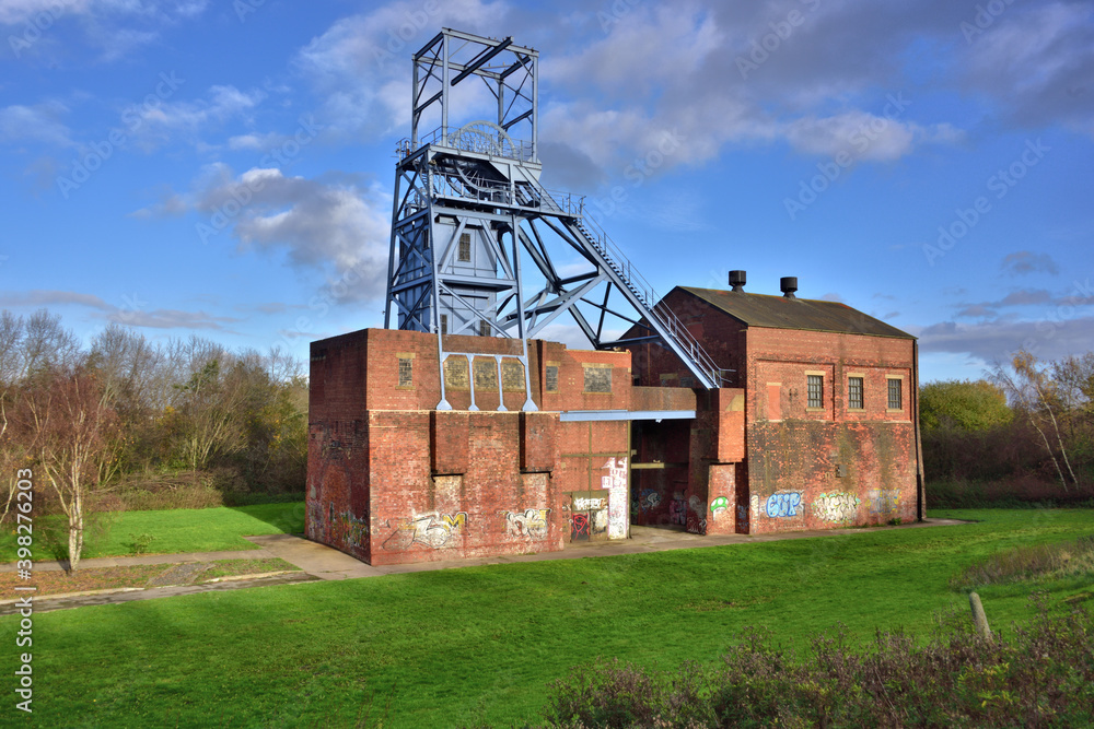 Barnsley Main Pit Head & Winding Gear, Now a Grade II Listed Monument ...