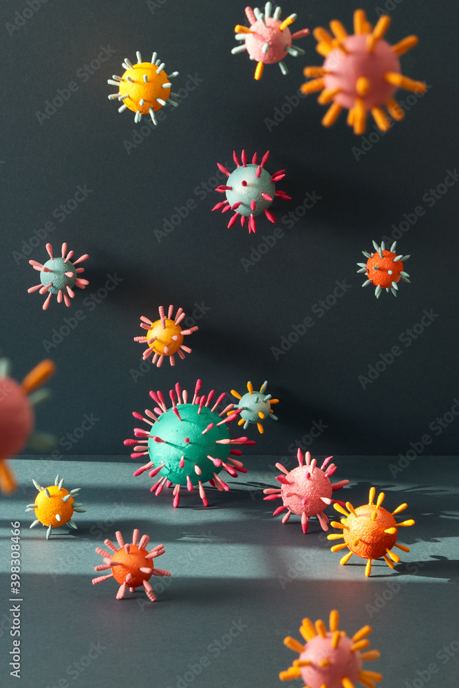 Virus Pandemic banner concept Stock Photo | Adobe Stock