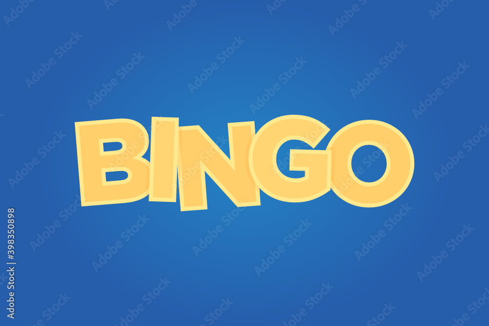 Bingo Text, Bingo Background, Bingo Logo, Bingo Sign, Bingo Game ...