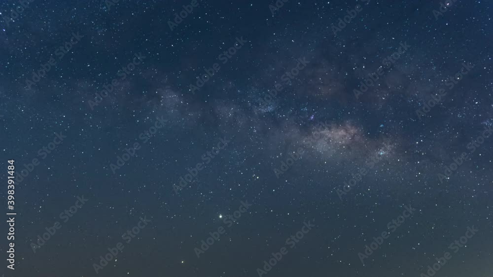 Milky Way Galaxy Time Lapse Lampang Thailand, Universe galaxy milky way ...