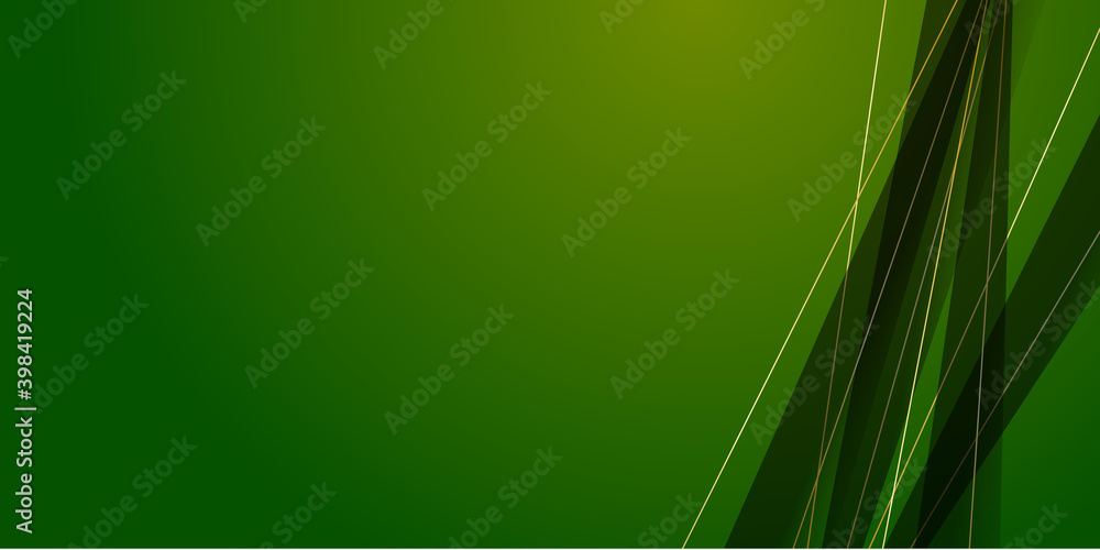 Dark green color. Deep emerald gold pattern for premium royal party ...