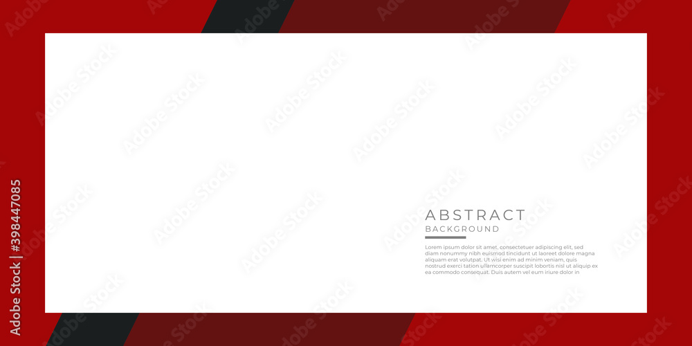 Red presentation background. Template corporate presentation design ...