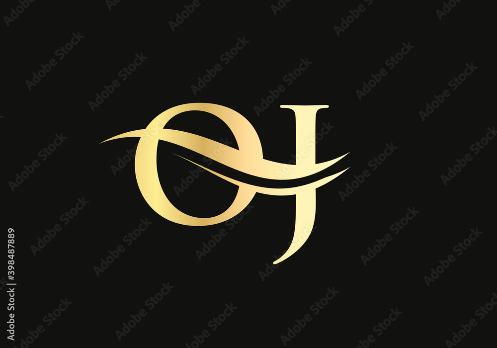 Letter OJ Logo Design for business and company identity. Creative OJ ...