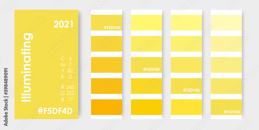 Color of the year 2021 for print and digital use. Color system ...