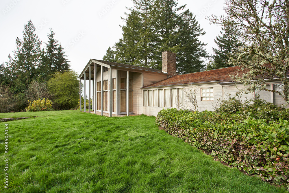 Portland, Oregon - Apr 15, 2019: The Aubrey R. Watzek House, designed ...