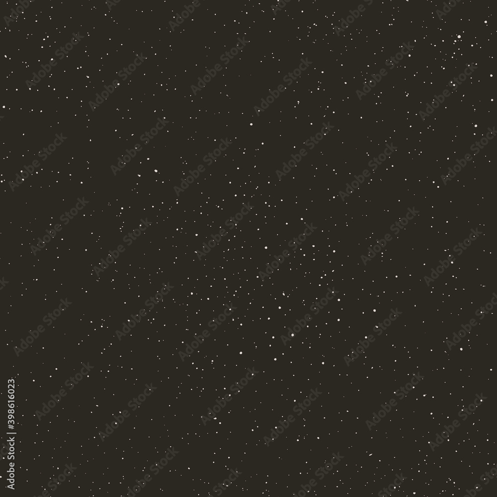 Night Starry Sky Seamless Pattern. Star Space Vector Background ...