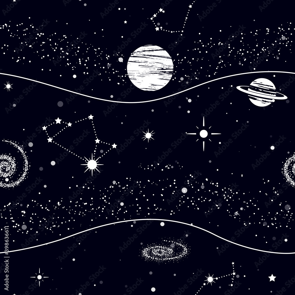 Space Stars And Planets