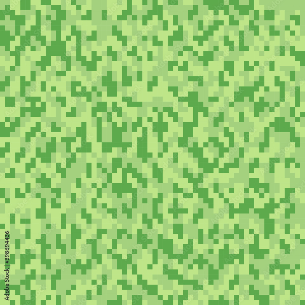 Grass texture pixel art. Vector picture. Stock Vector | Adobe Stock