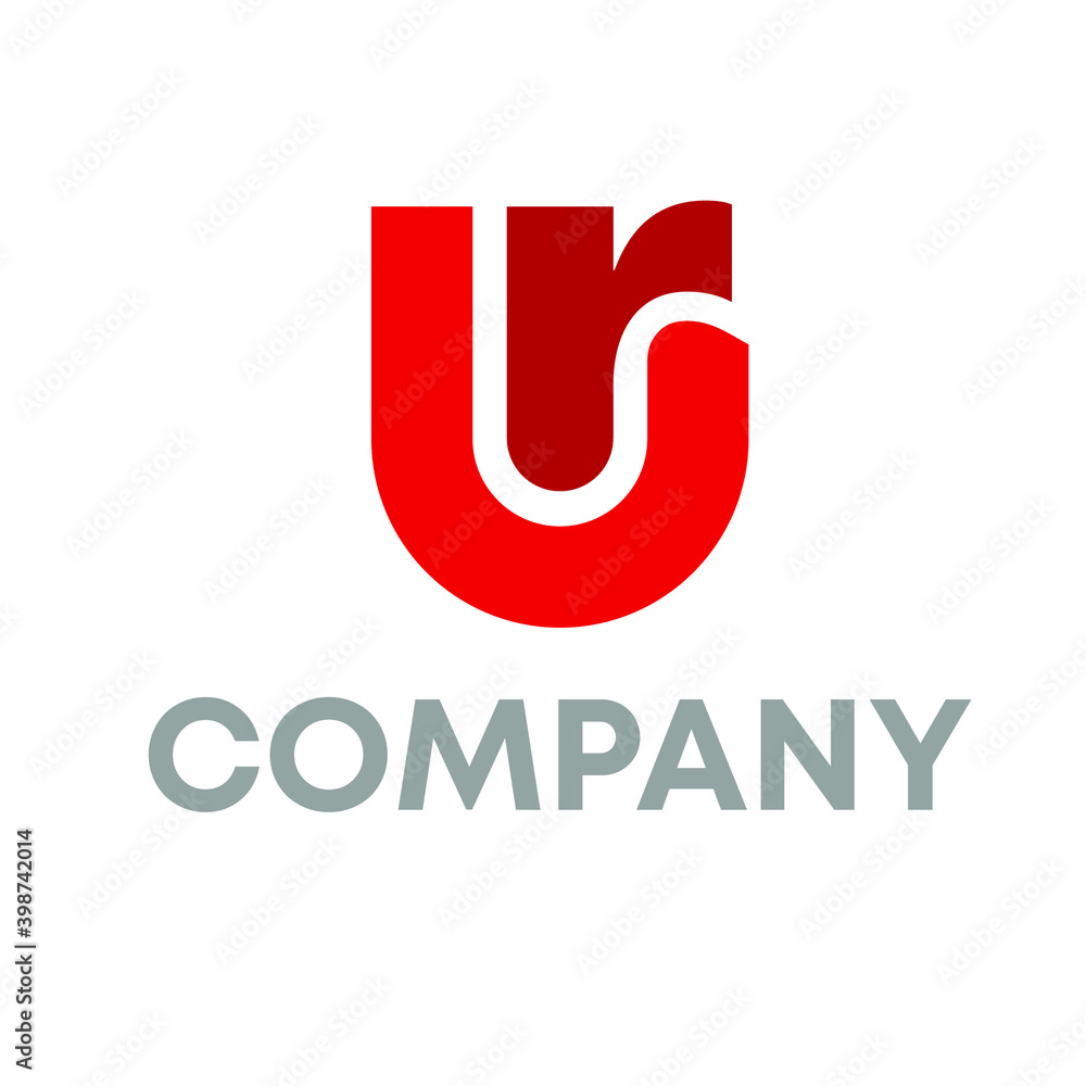 UR logo Stock Vector | Adobe Stock