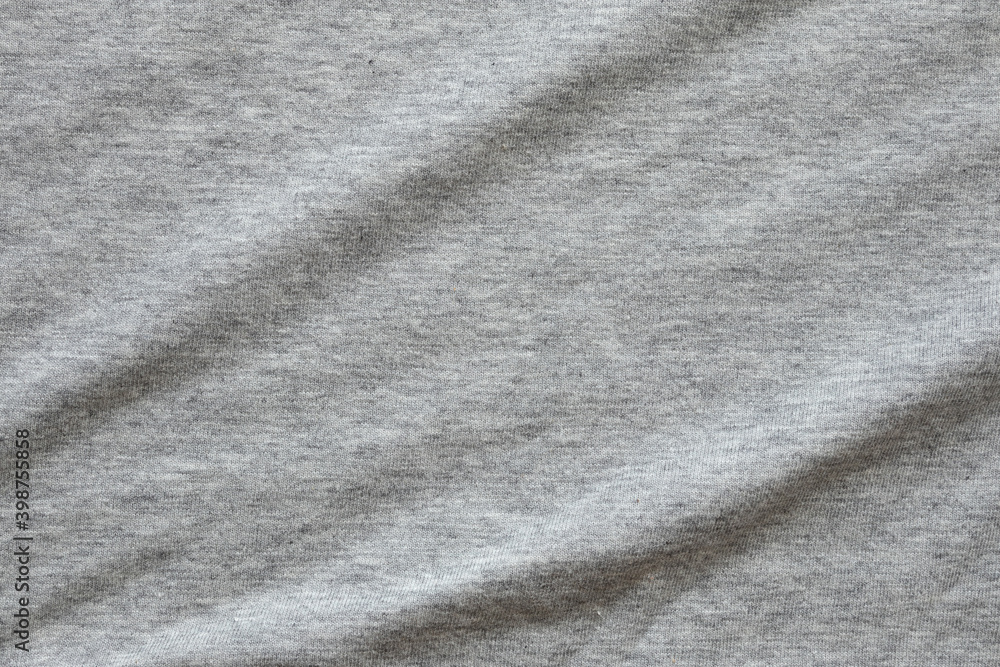 gray shirt fabric texture background Stock Photo | Adobe Stock