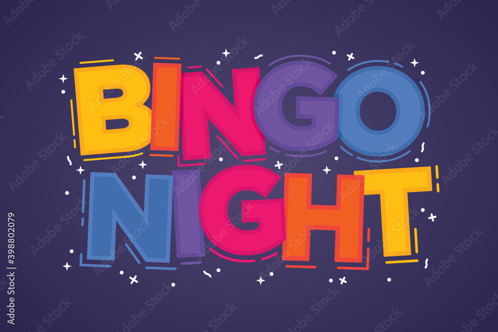 Bingo Night Bingo Background Bingo Sign Bingo Game Vector bingo-night-bingo-background-bingo-sign-bingo-game-vector