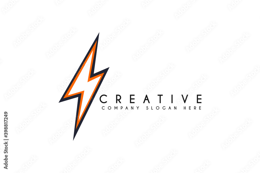 lightning, energy,electrical,power logo design vector illustration ...