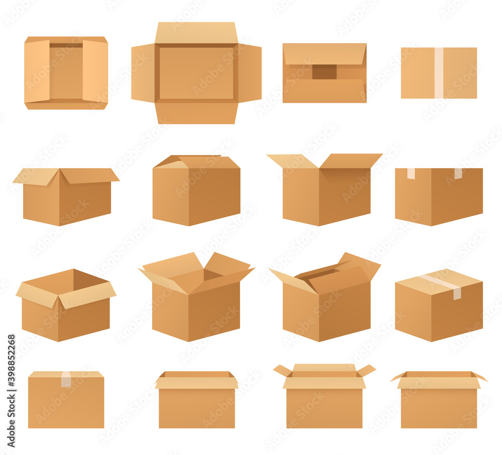 Open Package Clipart