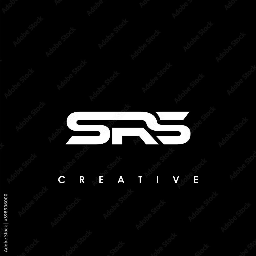 SRS Letter Initial Logo Design Template Vector Illustration Stock ...