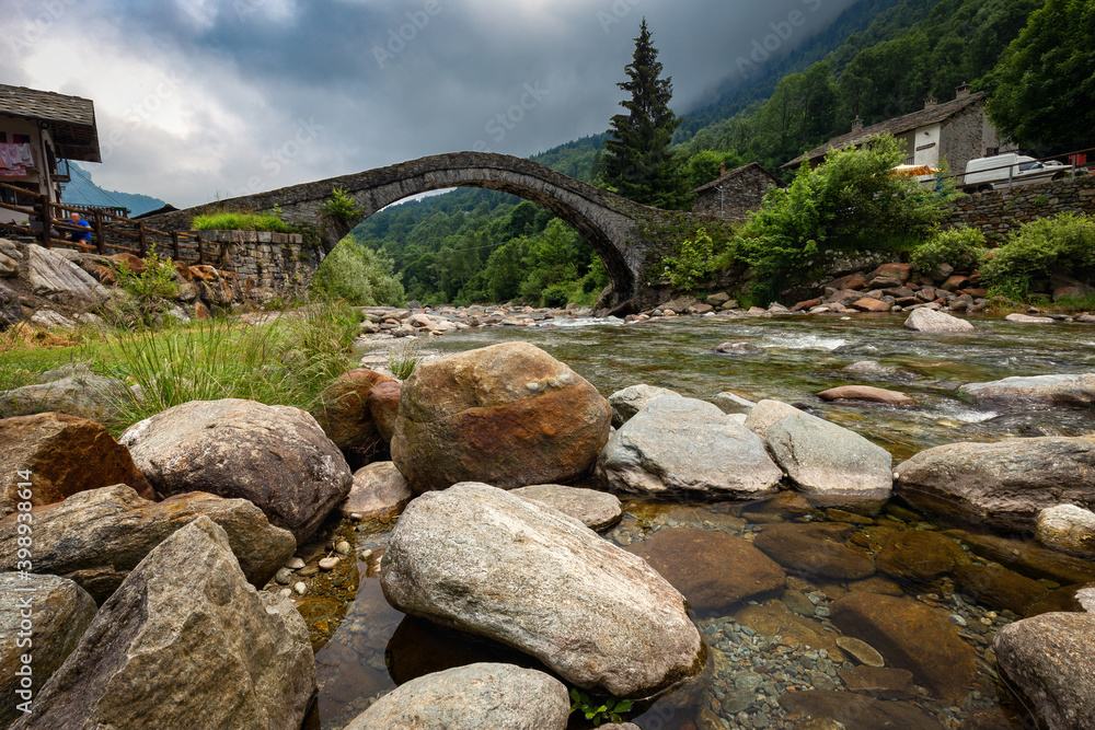 Fondo in Valchiusella Stock Photo | Adobe Stock