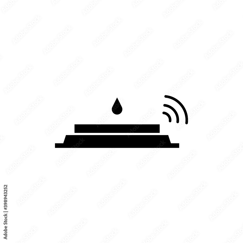 water sensor icon element of plumbing icon for mobile concept and web ...