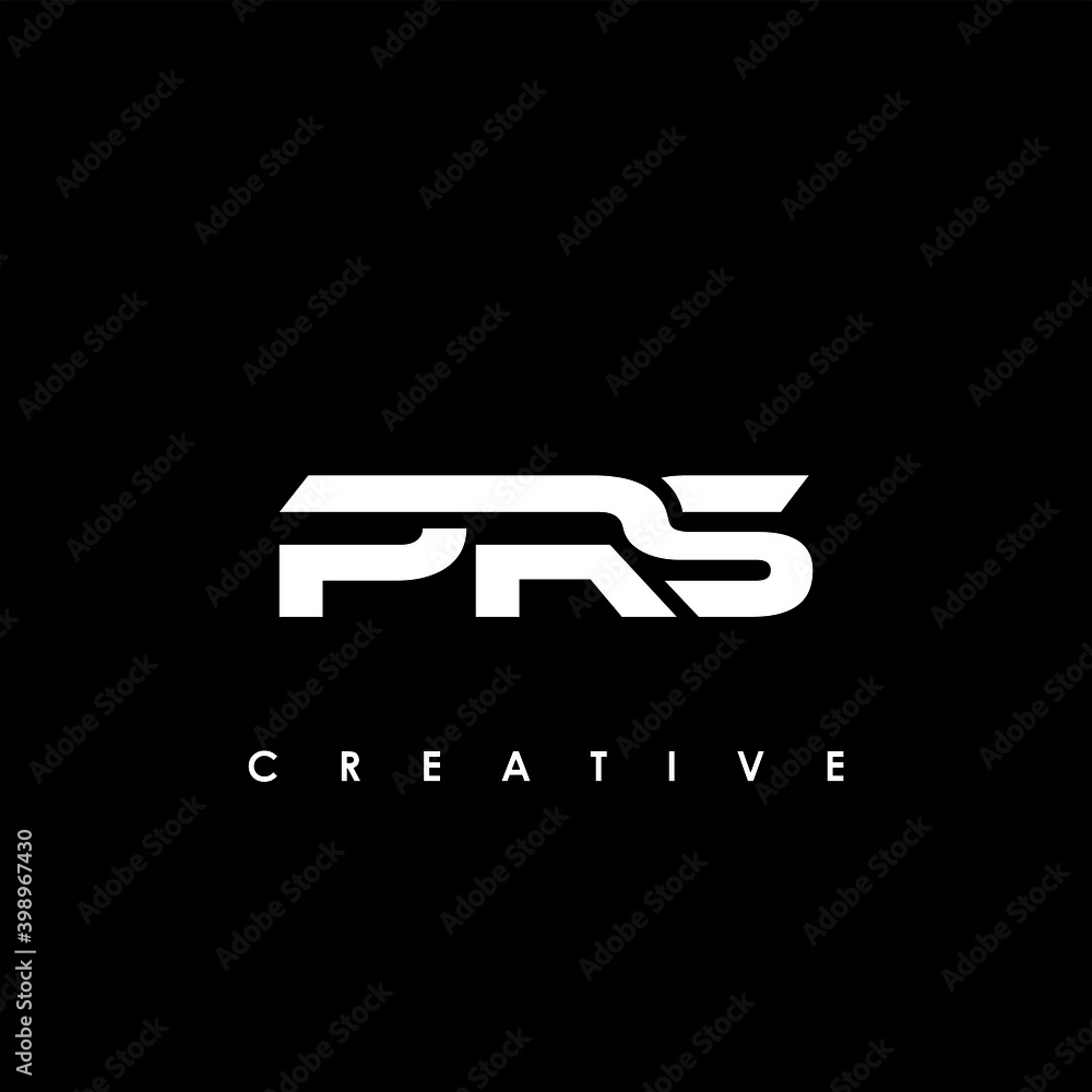 PRS Letter Initial Logo Design Template Vector Illustration Stock ...