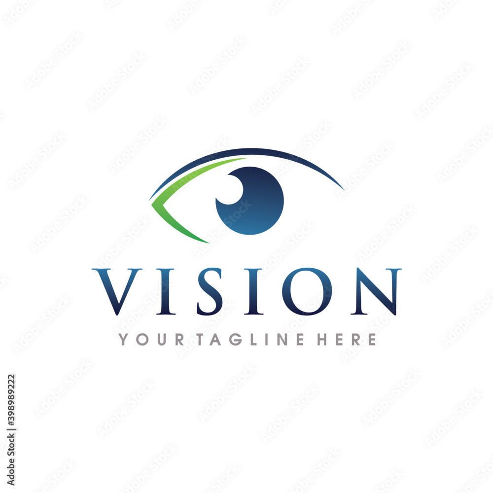 Eye Care Logo. Eye Logo Design vector template Stock Vector | Adobe Stock
