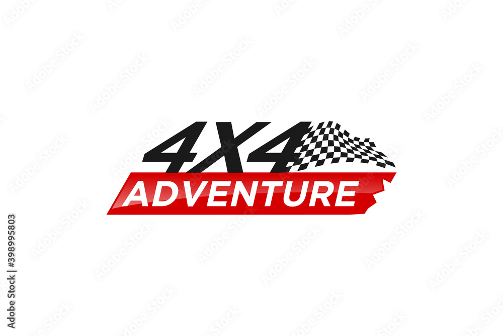 Finish flag logo, race rally champions icon, finish flag silhouette ...