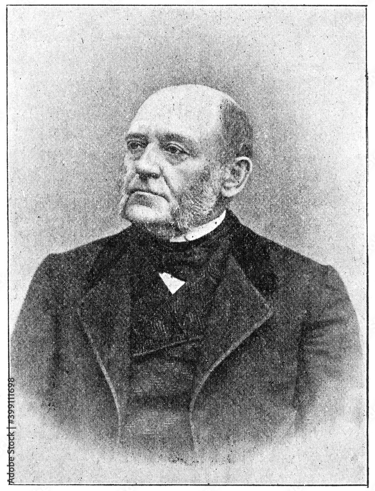 Portrait of Baron Carl von Rokitansky - a Bohemian physician ...