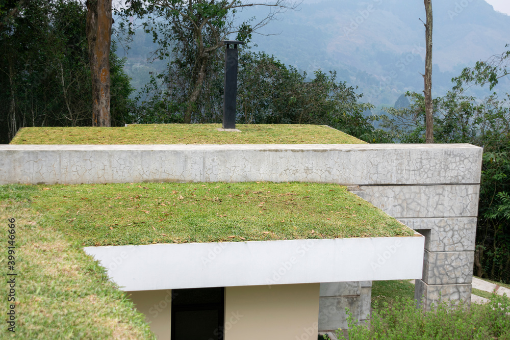 Construction in underground terraces, modern architecture, tulizing ...