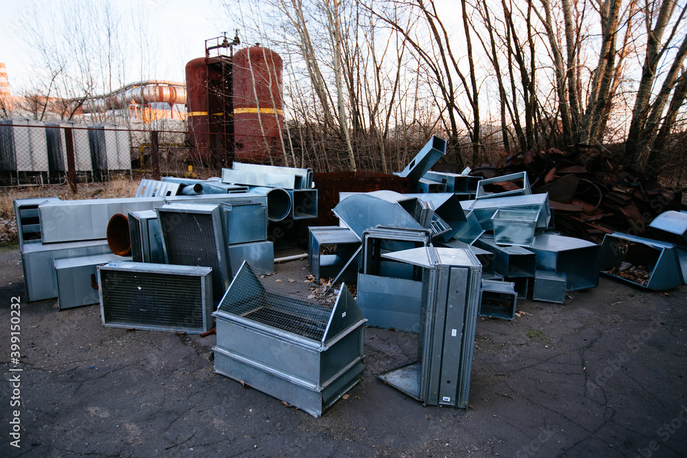 Parts for construction of ducts of industrial air condition system ...