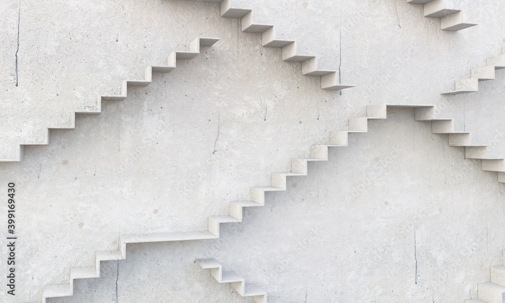Stairs as symbol of growth and challenges Stock Photo | Adobe Stock