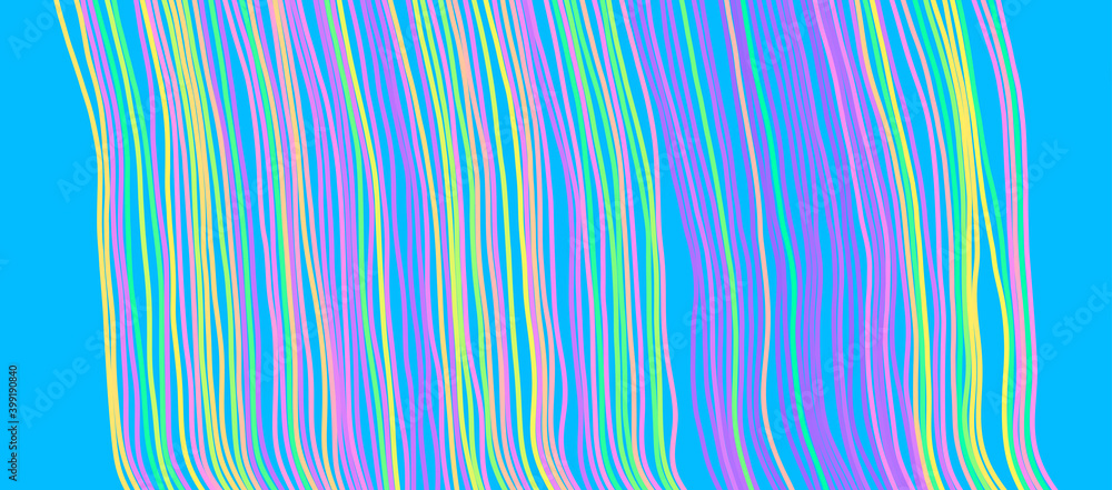 Irregular vertical lines pattern in perspective. Geometric wallpaper ...