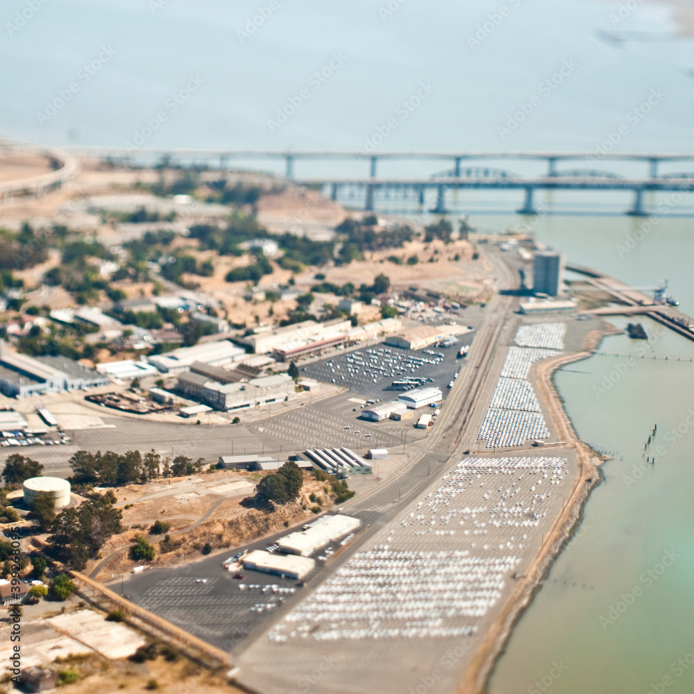 Urban sprawl, the layout of San Francisco Stock Photo | Adobe Stock